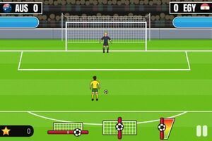 World Cup Penalty 2018 🕹️ 👾 | Free Arcade Browser Game